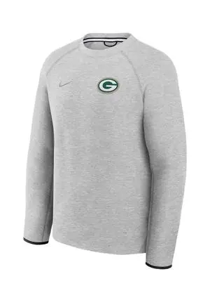 Nike Green Bay Packers Nfl Pullover Crew - Grey