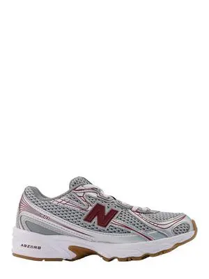 NEW BALANCE 740 Bungee Lacein - Silver Metalic/monarch Burgundy