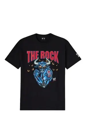 OVO X Wwe The Rock Tee Shirt - Black