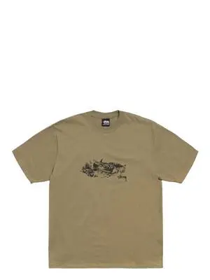 StÜssy Fawn Tee Shirt - Army