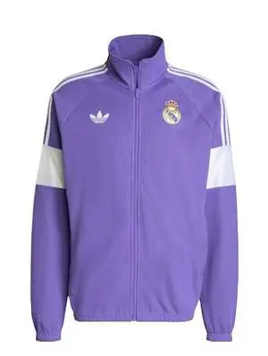 Adidas Real Madrid Lfstlr Track Top - Purple Rush