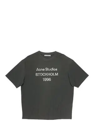 Acne Studios Relaxed Fit T-shirt - Faded Black