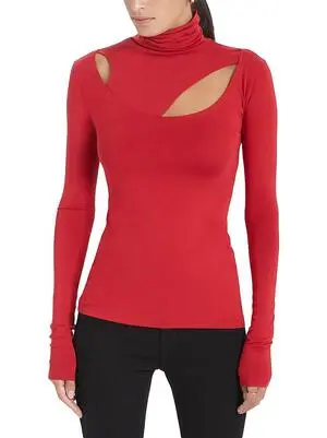 MARCELLA Dahlia Top - Red