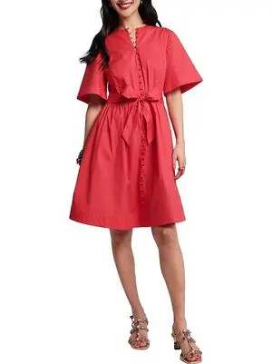 FRANCES VALENTINE Nancy Dress Red