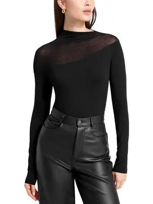 MARCELLA Dove Top - Black