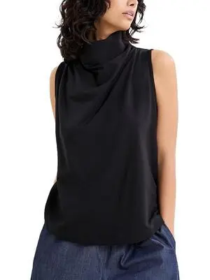 MARCELLA Finch Top Black