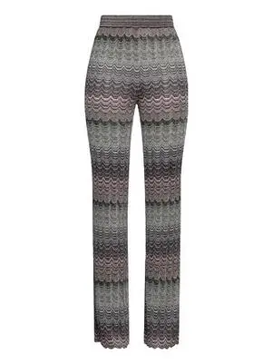 Missoni Intarsia Knit Bootcut Pants - Pink