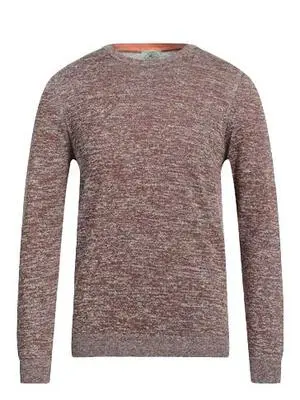 MQJ Sweater In Linen And Polyester - Brown