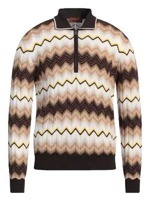 Missoni Cotton-wool Blend Sweater - Brown
