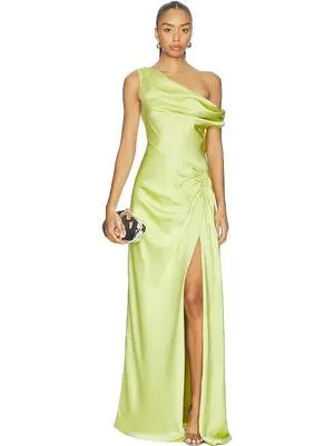 ET OCHS Camilla Gown - Celery