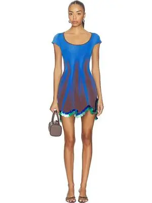 Ph5 Tina Mini Dress With Sequins - Ocean Blue
