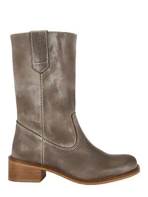 DICO COPENHAGEN Julia Gaucho Boot - Concrete Grey