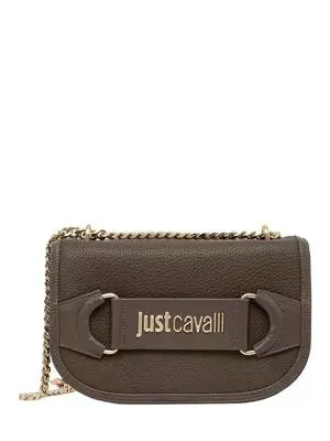 Just Cavalli Logo-lettering Cross Body Bag - Brown
