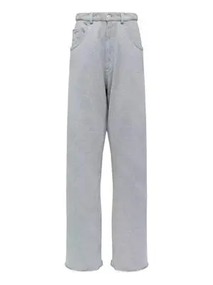 MAISON MARGIELA Raw-hem Trousers - Grey