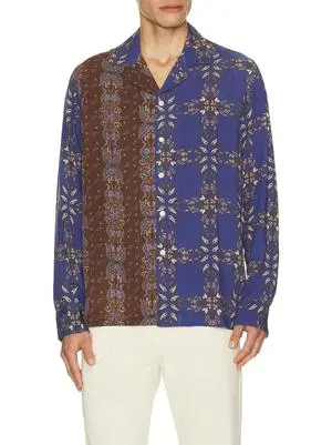Oas Katla Brillo Shirt - Blue