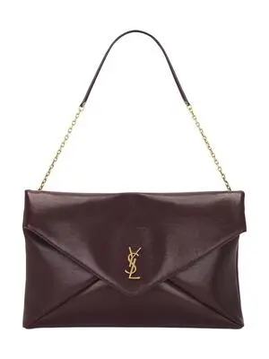 Saint Laurent Xxl Envelope On Chain Bag - Hot Wine