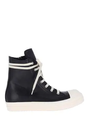 Rick Owens High-top Sneakers - Black