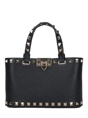 Valentino Garavani Rockstud Mini Tote - Black