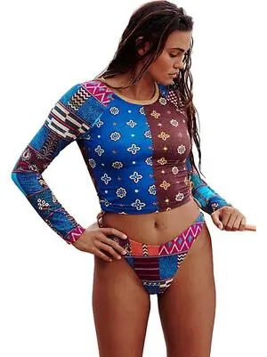 BOTEH Cerulea Rash Guard - Zaffre Blue
