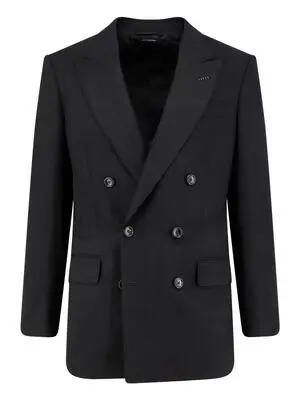 TOM FORD Atticus Wool Blazer - Black