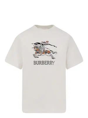 Burberry Organic Cotton Tshirt - White