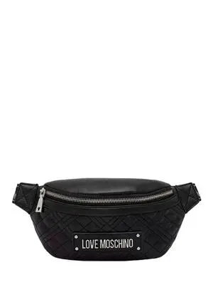 Moschino Zip-fastening Belt Bag - Black