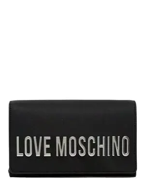 Moschino Chain-strap Crossbody Bag - Black