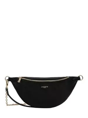 Lacoste Chain Satchel Clutch - Black
