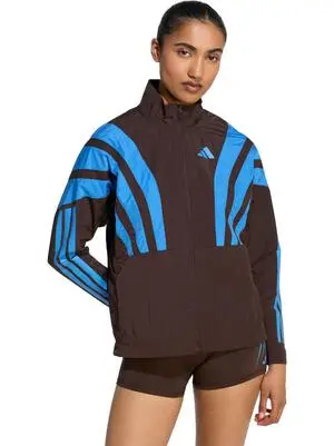 Adidas Adizero Archive Running Jacket - Aurora Coffee