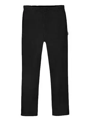 CITY THREADS Soft 100% Cotton Athletic Everyday Lounge Pocket Pant - Black