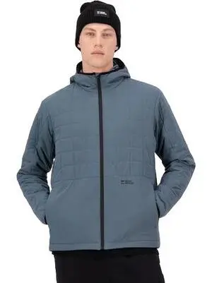 MONS ROYALE Canyon Merino Insulated Hooded Jacket - Goblin Blue