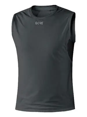 GOREWEAR Windstopper Base Layer Sleeveless Shirt - Black