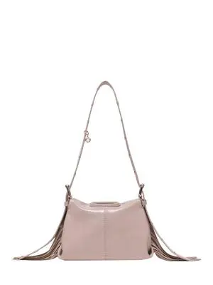 Maje Naplak Leather Miss M Mini Bag - Mastic Beige