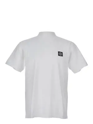 Stone Island Logo T-shirt - White