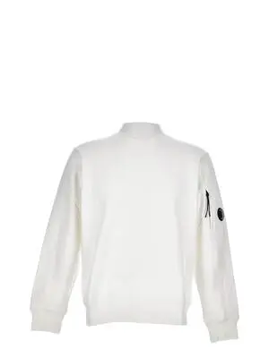 C.P. COMPANY Cotton Crewneck Sweatshirt - White