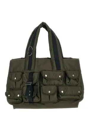 Sacai Nylon Tote Bag - Green