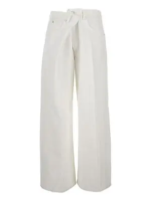 AGOLDE Jeans Vana Fold - White
