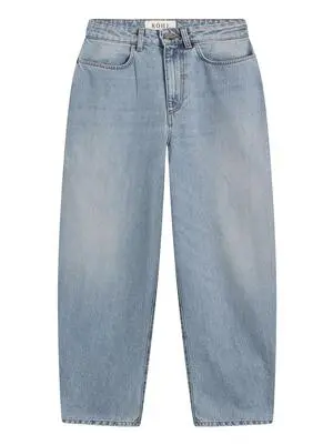 RÓHE High-waist Sculptural Denim Jeans - Classic Blue