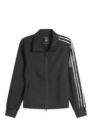 Y3 3-stripe Track Jacket - Black