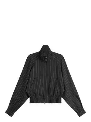 Y3 Pinstripe Sport Uniform Blouson - Black