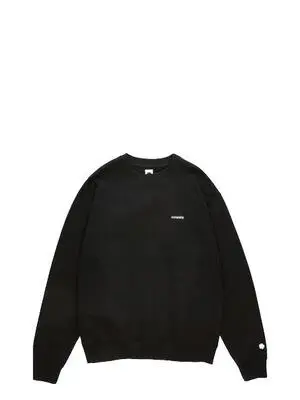 VOWELS Classic Crewneck - Black