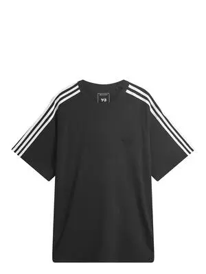 Y3 3-stripes T-shirt - Black