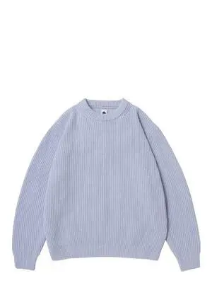 VOWELS Baby Alpaca Crewneck Sweater - Seafoam