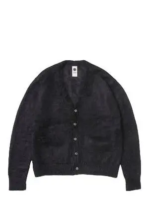 VOWELS Knit Cardigan - Black