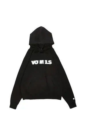 VOWELS Hoodie Black