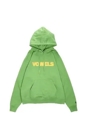 VOWELS Hoodie Kelly Green