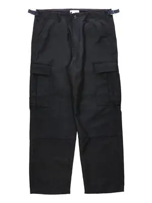 VOWELS Wool Blend Cargo Pants - Navy