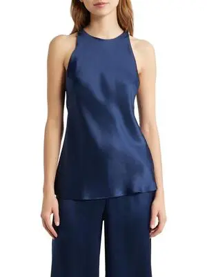 REFORMATION Saskia Silk Tank Top