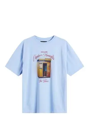 Ahluwalia Capture Moments In Time T-shirt - Blue