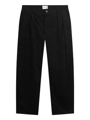 WTAPS Two Tuck Corduroy Trousers - Black